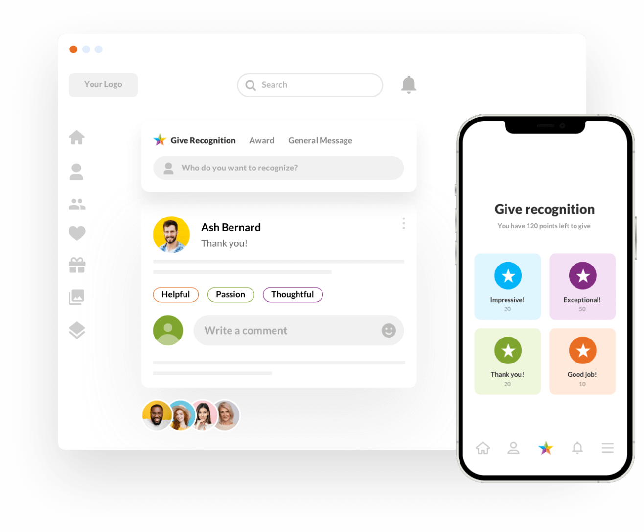 Employee Recognition Platform Kudos 